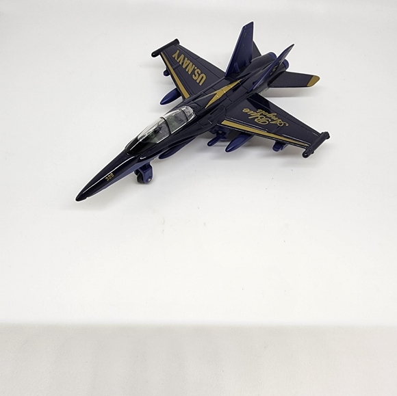 X Planes | Toys | Blue Angel Us Navy F8 Hornet Jet Toy With Pull Back ...